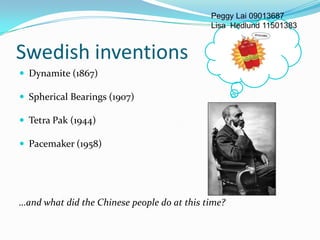 Lisa Hedlund 11501383, Peggy LAi 09013687 | PPT