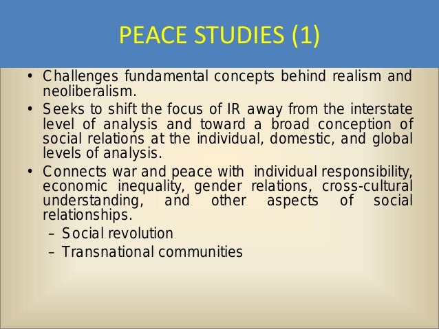 Political Science 7 – International Relations - Power Point #6
