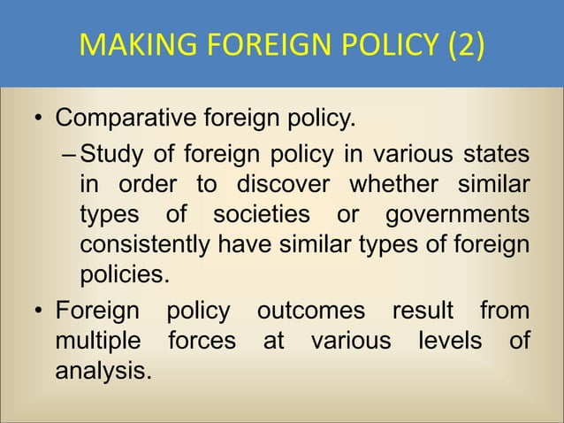 Political Science 7 – International Relations - Power Point #7 | PPT