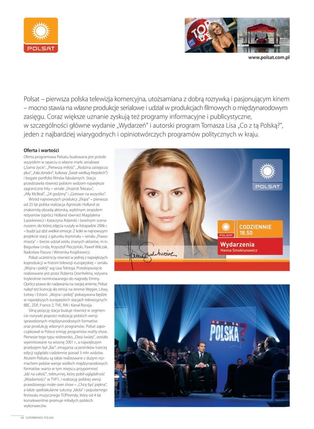 Case study marki Polsat z Albumu Superbrands Polska 2006 | PDF