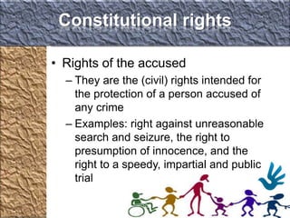 Polsc2 11 introduction to bill of rights | PPTX