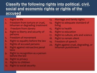 Polsc2 11 introduction to bill of rights | PPTX