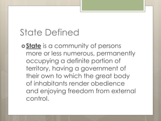Polsc2 2 state | PPTX