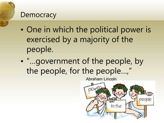 Pol sc2 3forms of government | PPTX