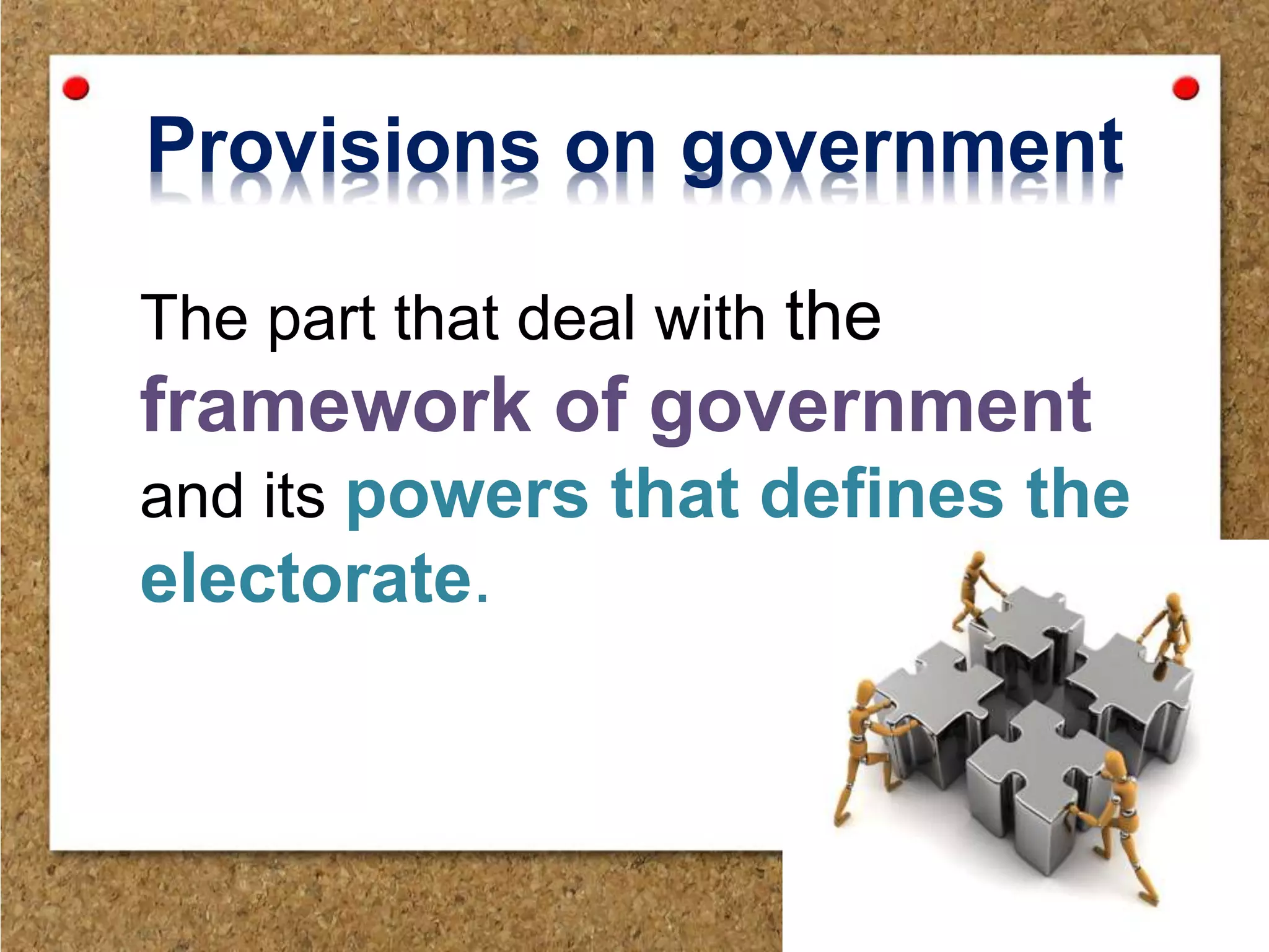 Polsc2 5 parts of constitution | PPTX