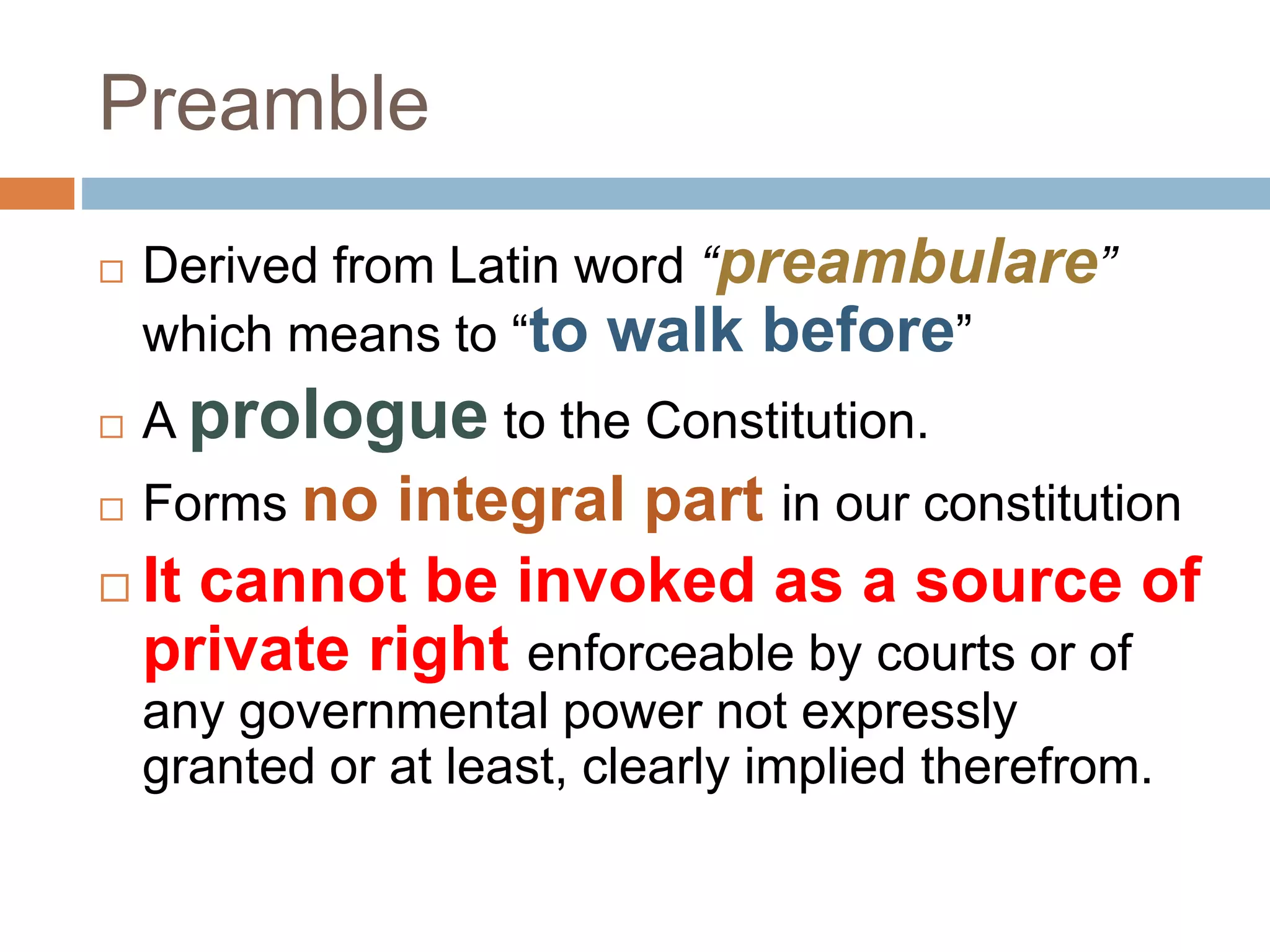 Polsc2 6 preamble | PPTX