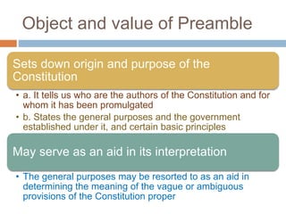 Polsc2 6 preamble | PPTX