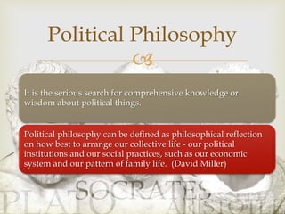 Polsc22 1 introduction to political philosophy | PPTX