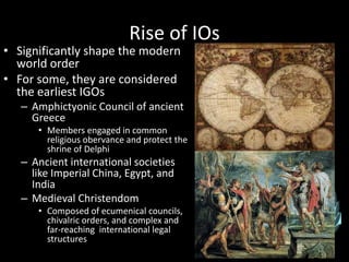 Polsc26 1 rise of international organizations | PPT