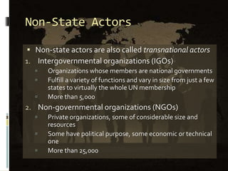 Polsc6 2 actors and influences | PPTX