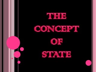The Concept of State | PPTX