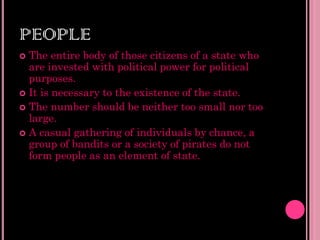 The Concept of State | PPTX