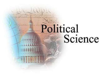Nature, Scope and Sub-fields of Political Science | PPTX