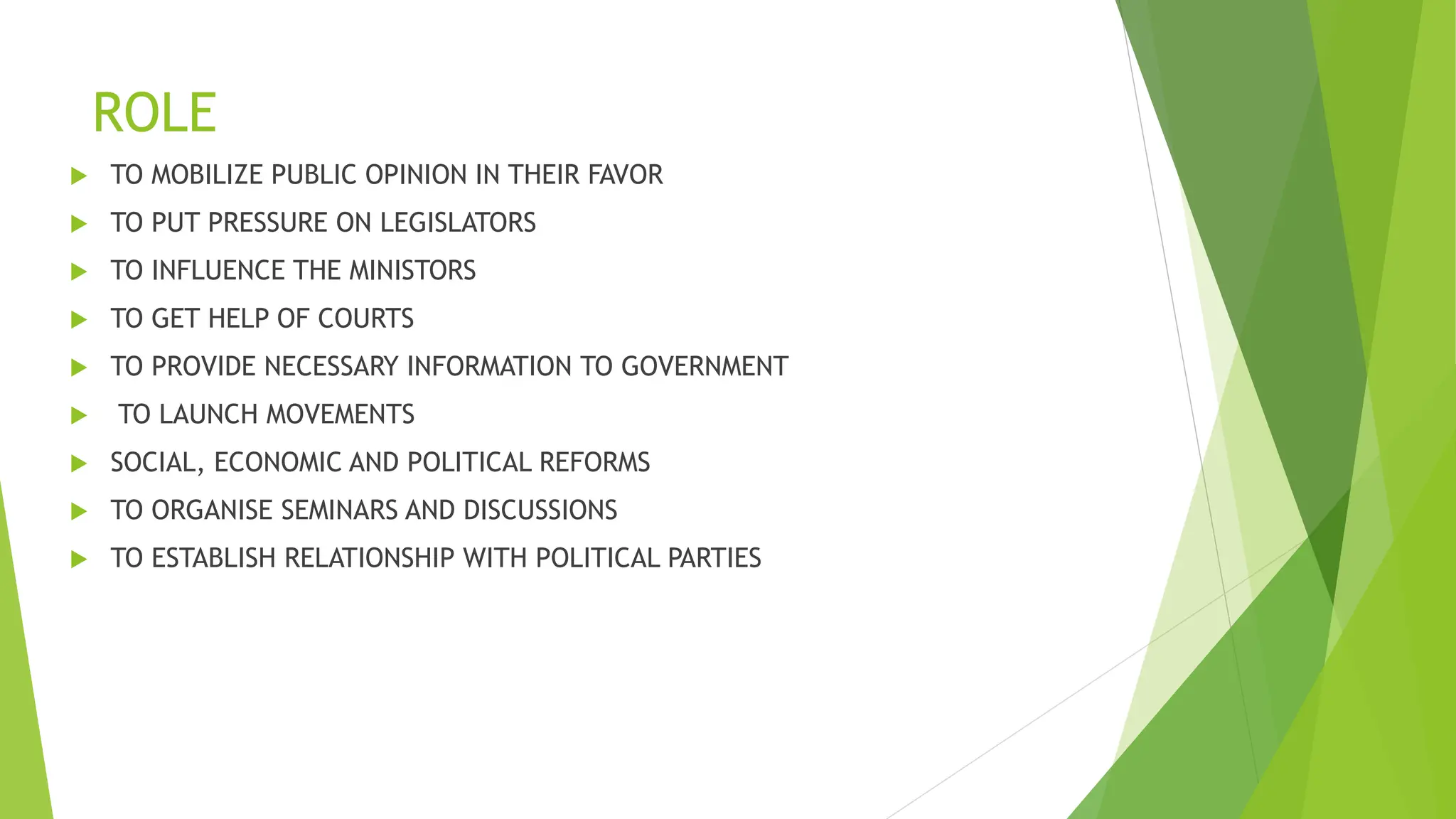 POL SCI PPT SEM 4 CH PRESSURE GROUPS.pdf | Free Download