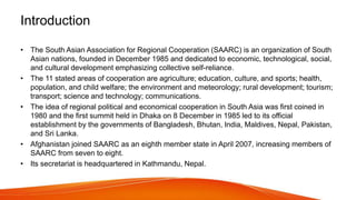 Pol sci saarc | PPTX