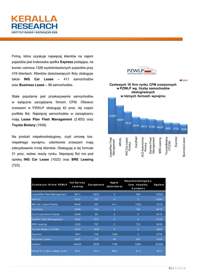 Polski rynek CFM | PDF