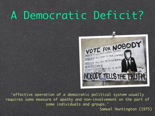 Polsoc week 9 slideshare | KEY
