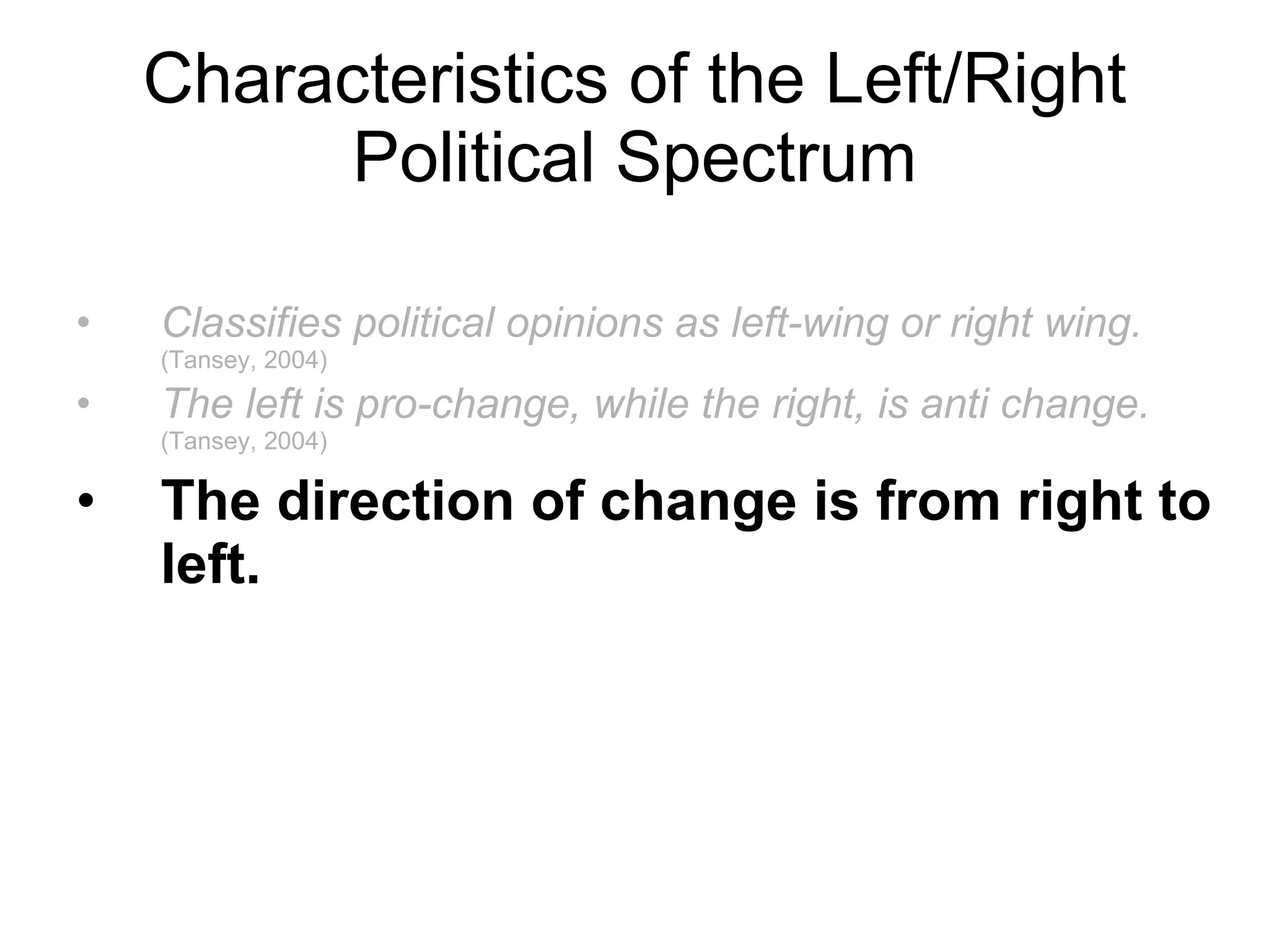Political Spectrum Lesson 1 | PPT