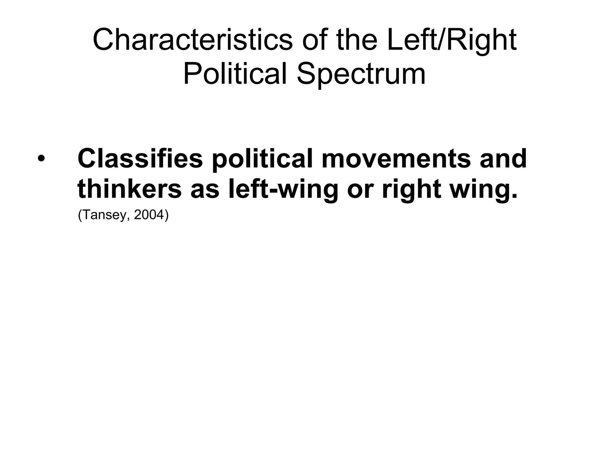 Political Spectrum Lesson 1 | PPT