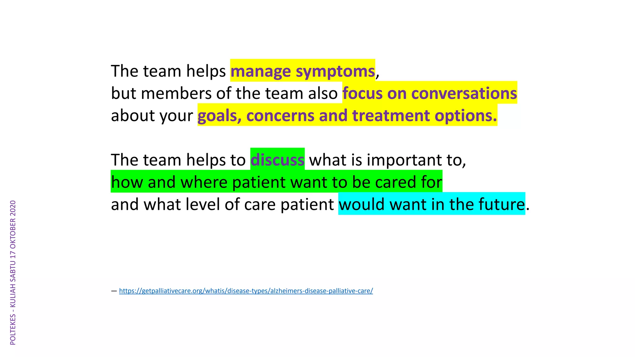 SYMPTOMS MANAGEMENT IN PALLIATIVE CARE | PDF