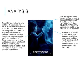 Poltergeist poster | PPTX