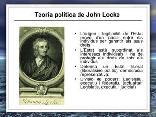 Filosofia política època moderna | PPT