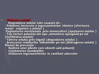 Poluarea | PPT