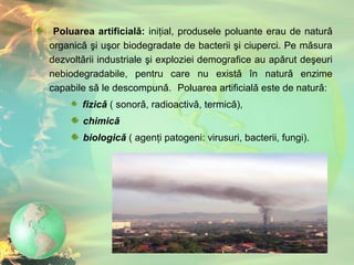 Poluarea | PPT