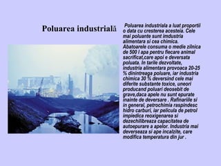 Poluarea apei | PPS