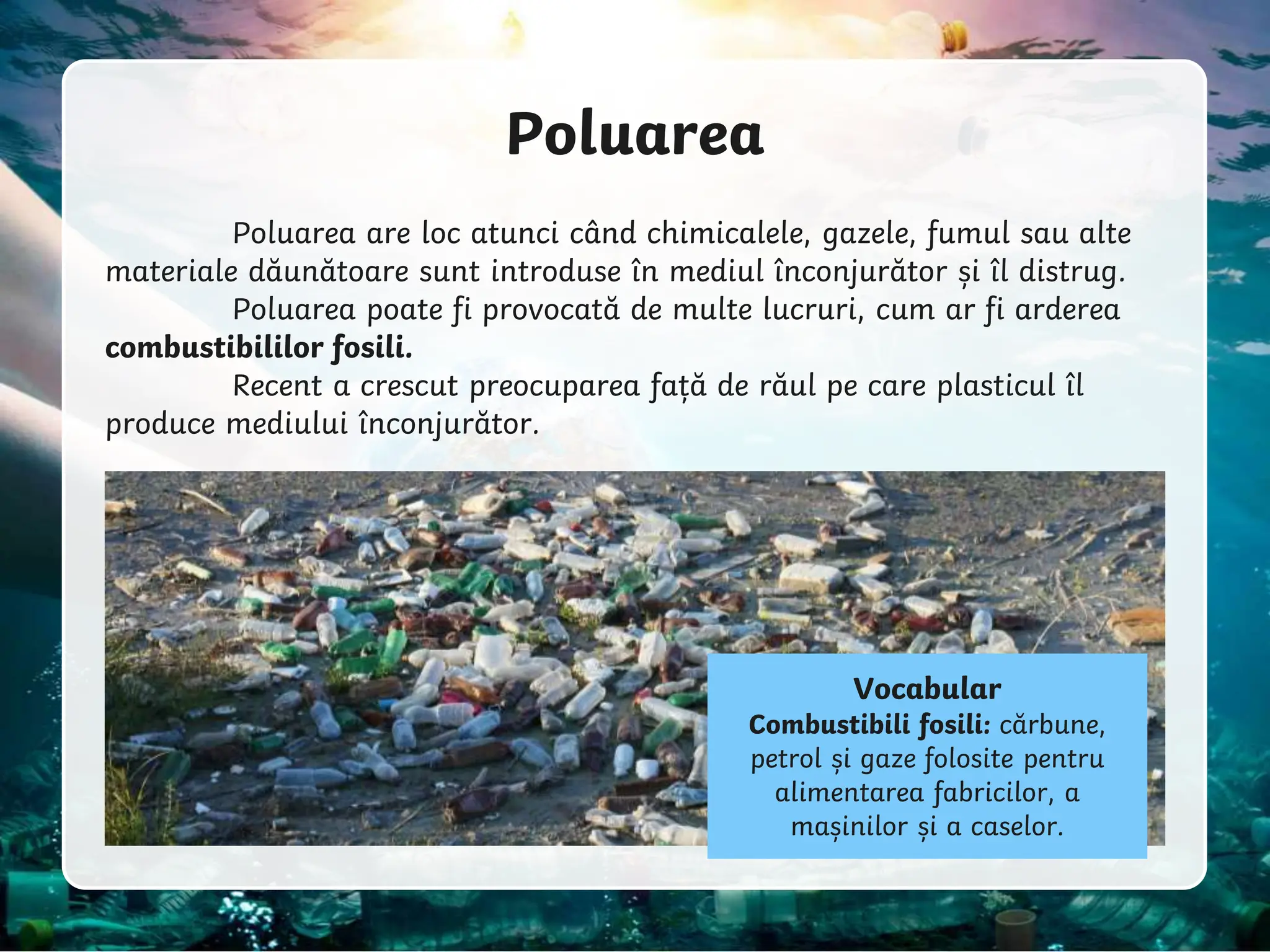 Poluarea cu plastic | PPTX
