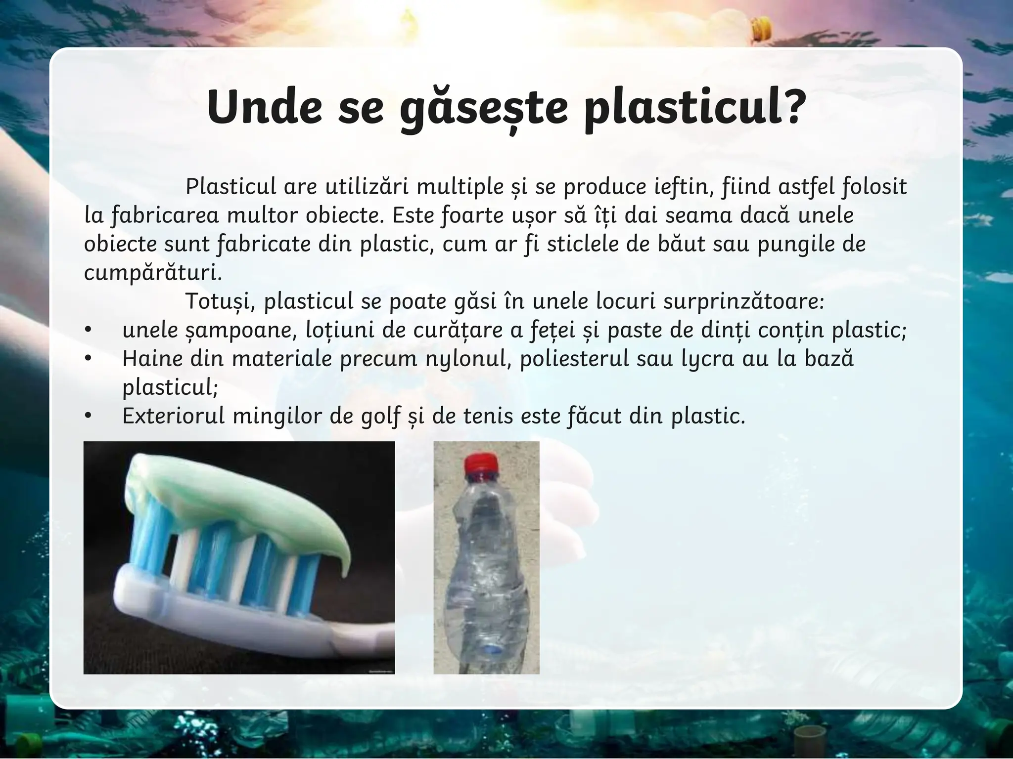 Poluarea cu plastic | PPTX