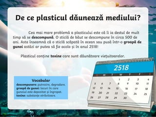 Poluarea cu plastic | PPTX