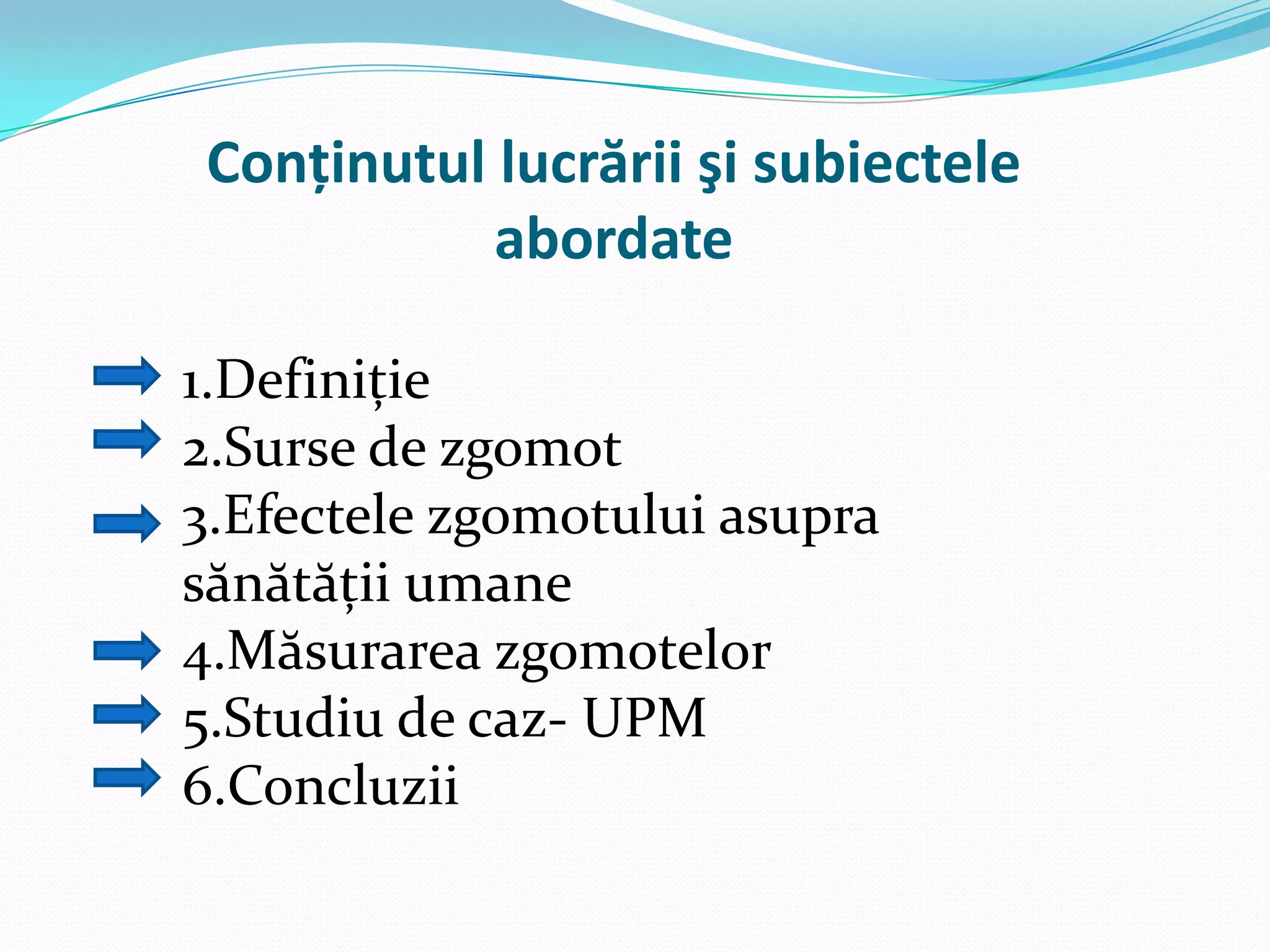 Poluarea fonică | PPTX