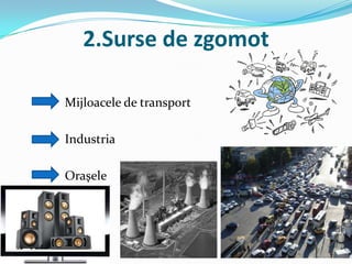 Poluarea fonică | PPTX