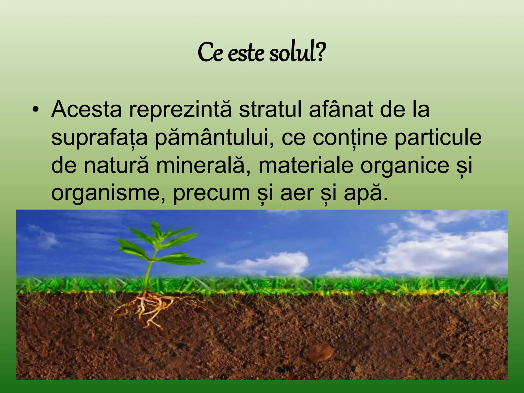 Poluarea solului, 10 slide uri, perfect pt geografie, ed tehnologica sau fizica, chimie. | PPTX