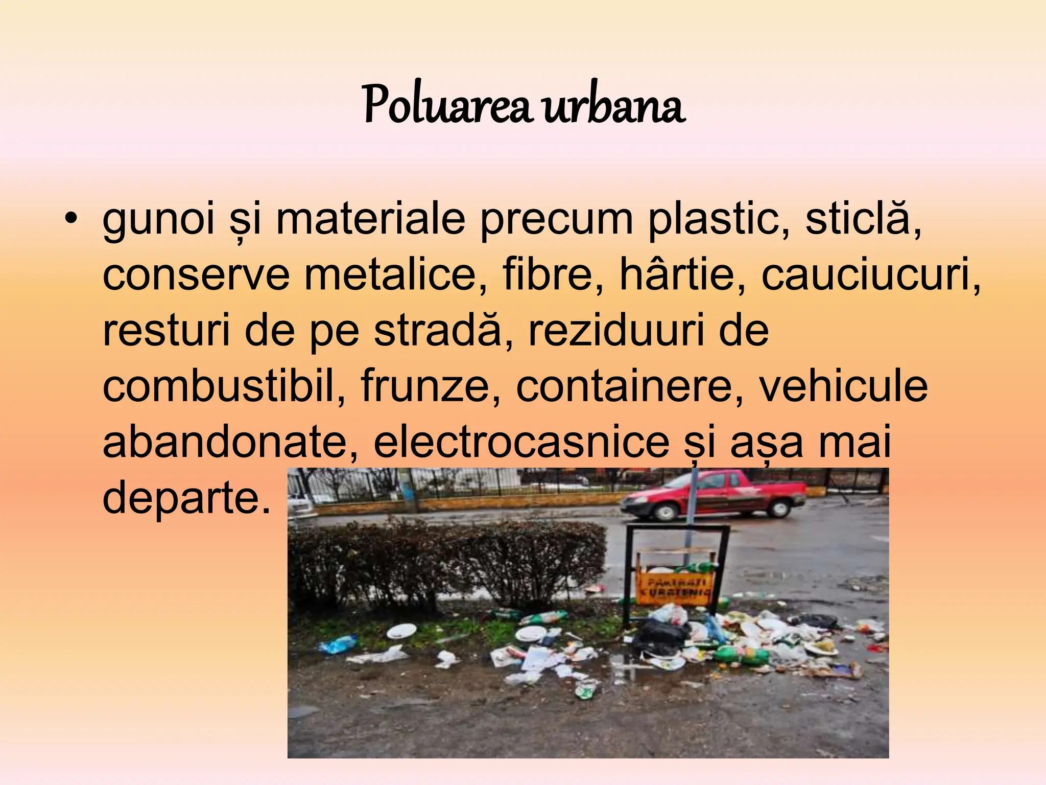 Poluarea solului, 10 slide uri, perfect pt geografie, ed tehnologica sau fizica, chimie. | PPTX