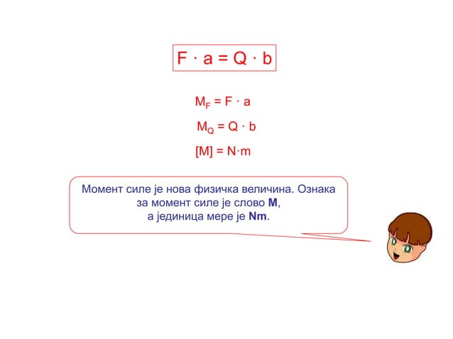 Poluga, moment sile | PPT