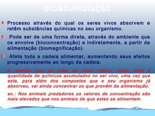 Poluição dos ecossistemas aquáticos 1ª série - biologia | PPT