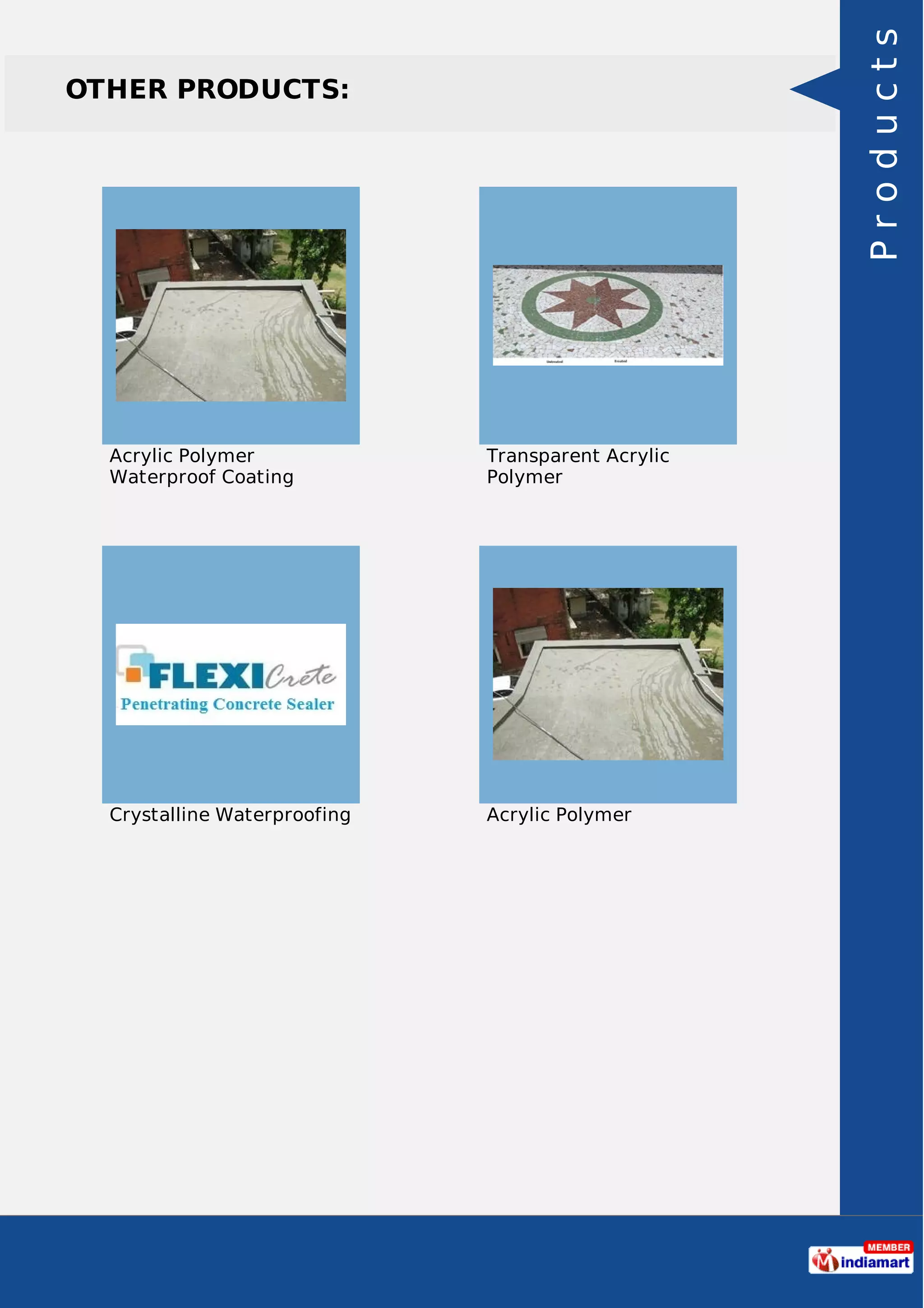 Poly flex Waterproofing material and systems | PDF