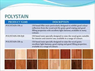 Poly poxy coatings presentation | PPT
