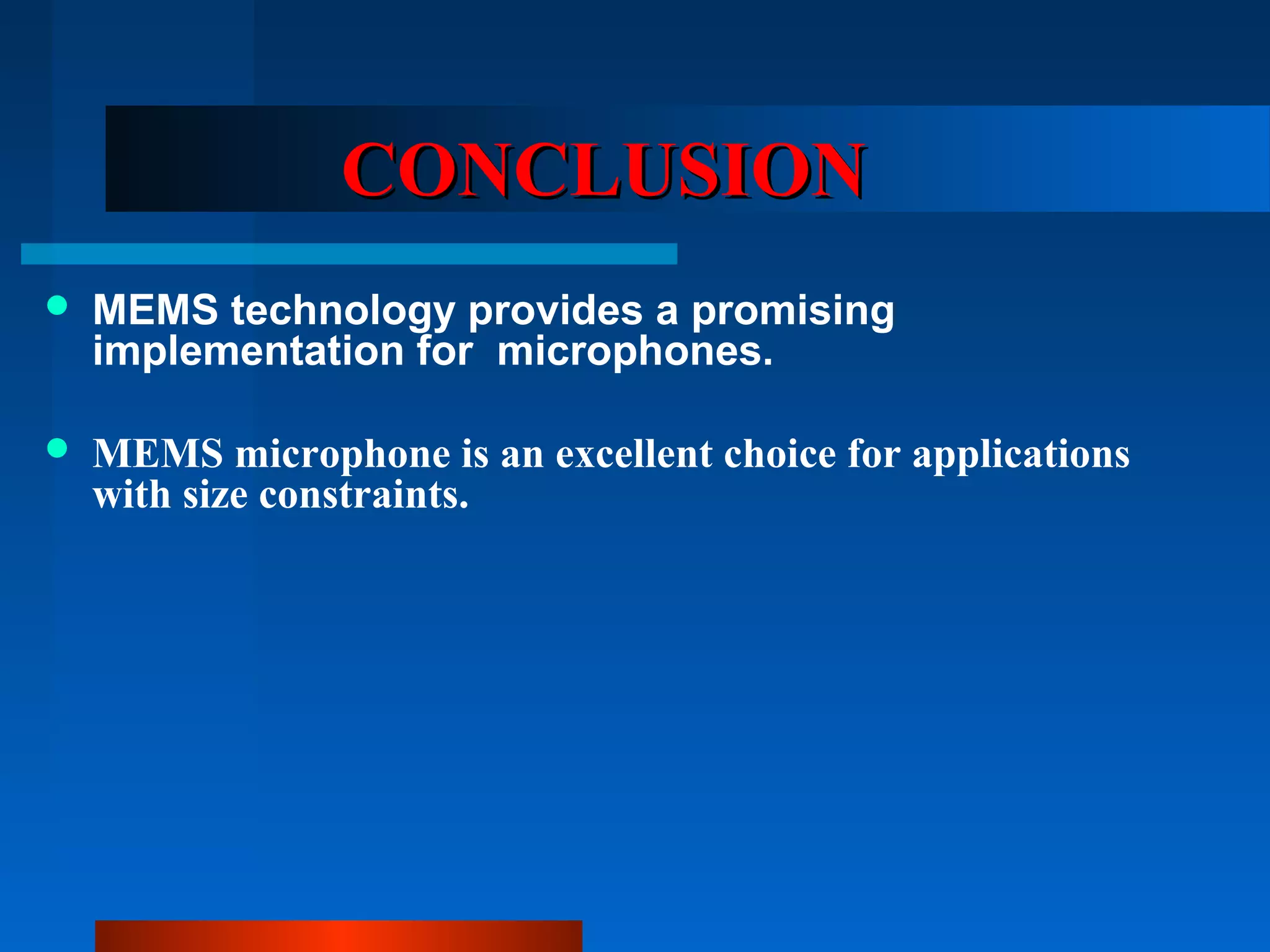 Poly seminar-mems microphone jamsheed | PPT