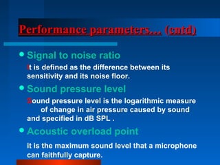 Poly seminar-mems microphone jamsheed | PPT