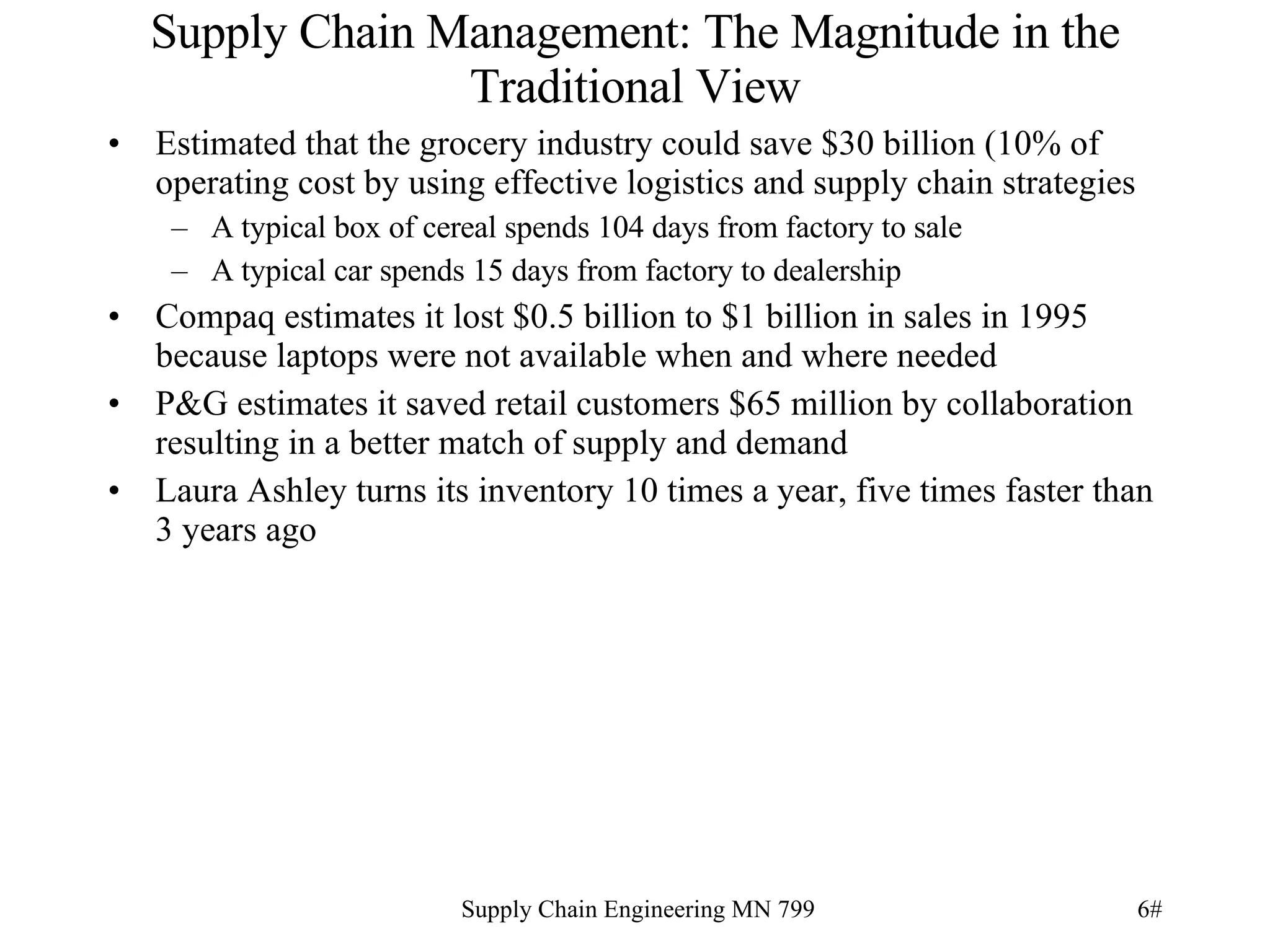 Supply Chain Engineering | PPT