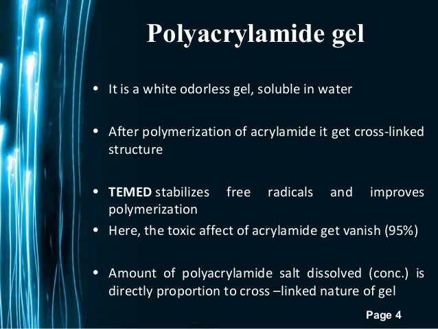 Polyacrylamide Gel Separation Matrix – EVMJI