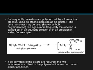 Synthesis of Polycarbonate | PPTX