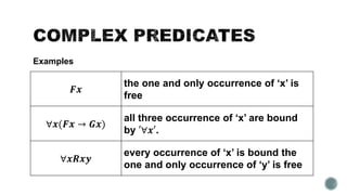 Polyadic predicates | PPT