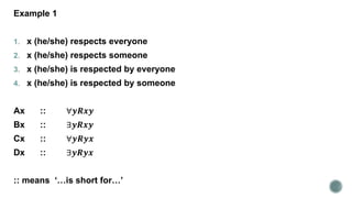 Polyadic predicates | PPT