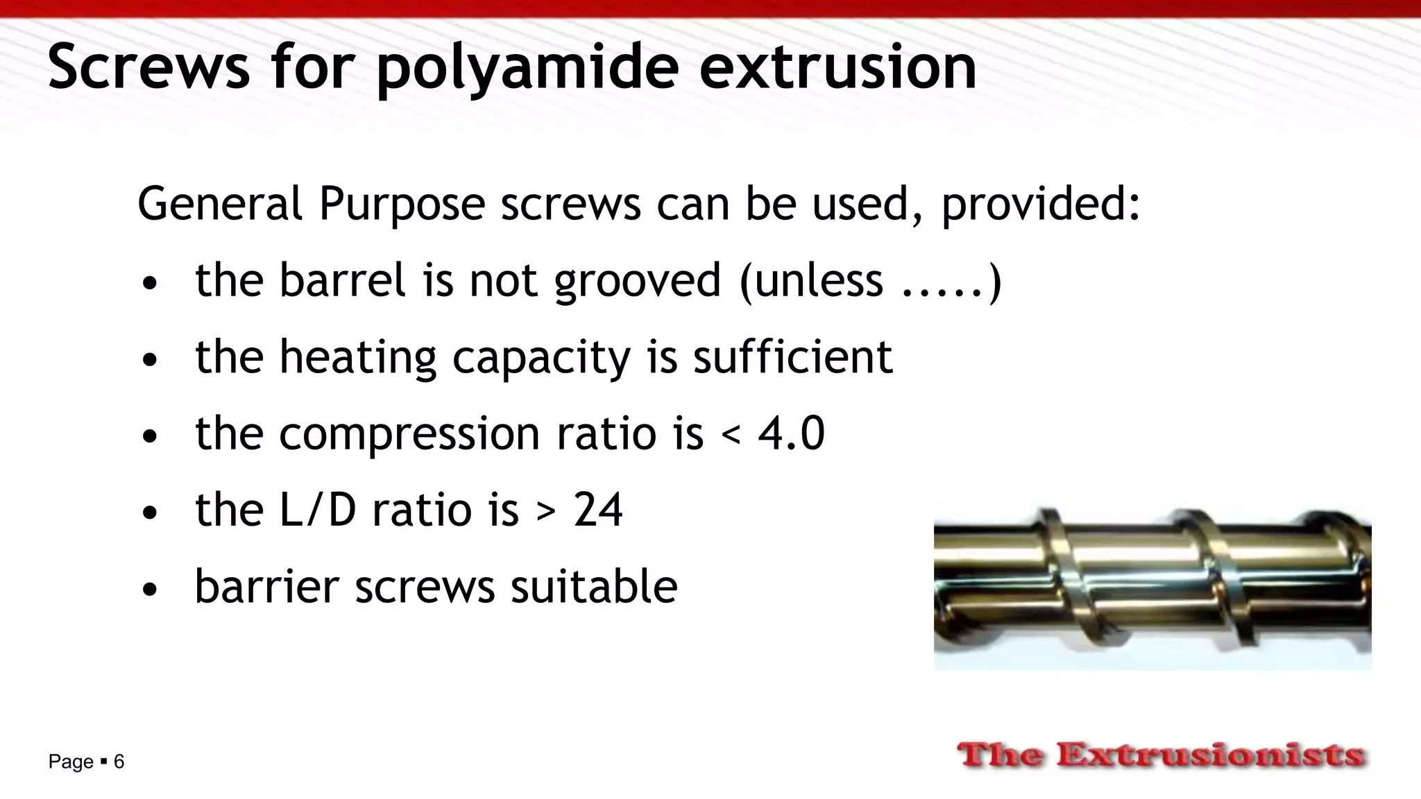 Polyamideextrusion processingguidlines-130706020728-phpapp02 | PPSX