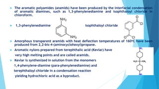 Polyamides polymer synthesis haion ajkkans | PPT