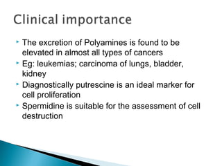 Polyamines | PPT